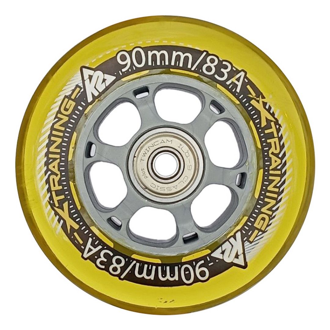 Набор колёс, 8шт. K2 90/83A Wheel 8-pack + ILQ9 + 6mm Xtraining Clear ...