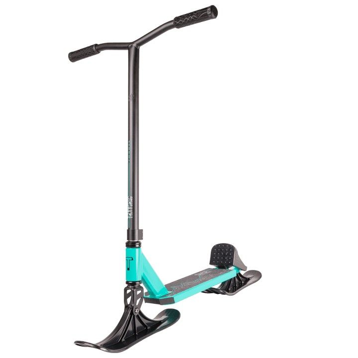 Зимний самокат с лыжами Tech Team Traverse - 2022 Turquoise, купить с ...
