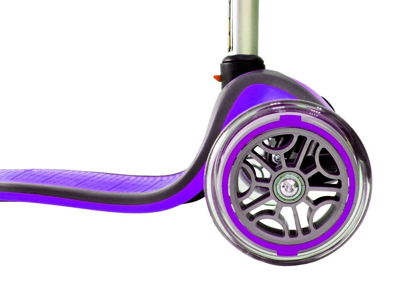 Трёхколёсный самокат Globber My Free New Technology Purple (Y-scoo ...
