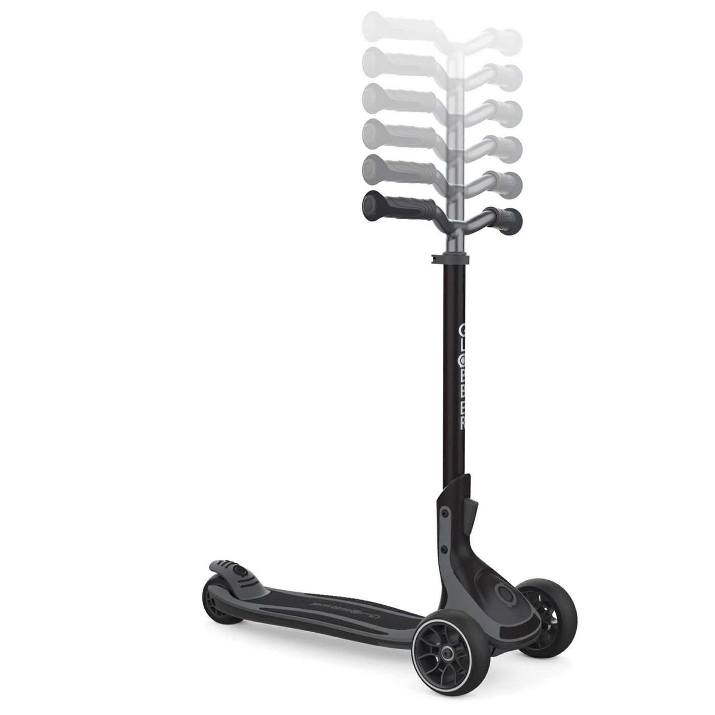 Детский самокат Globber Ultimum - 2019 Black, трехколесный самокат для ...