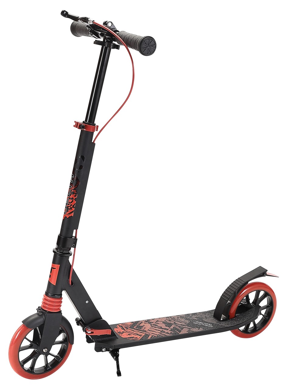 Самокат Tech Team Delta - 2023 Black/Red - купить с доставкой по Москве ...