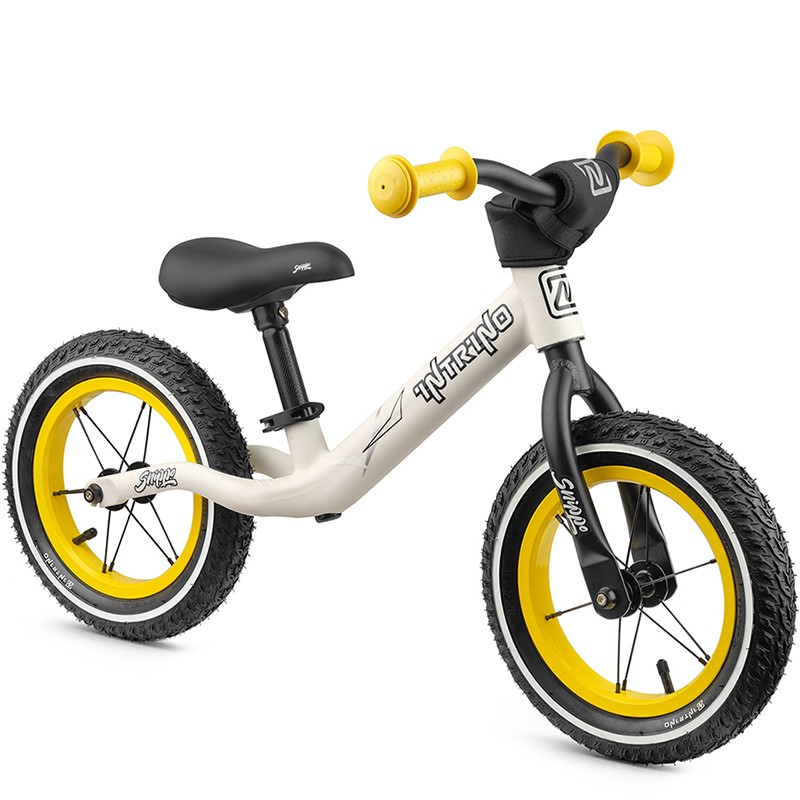 Беговел Intrino Snippo HR - 2022 White/Yellow, купить в Москве