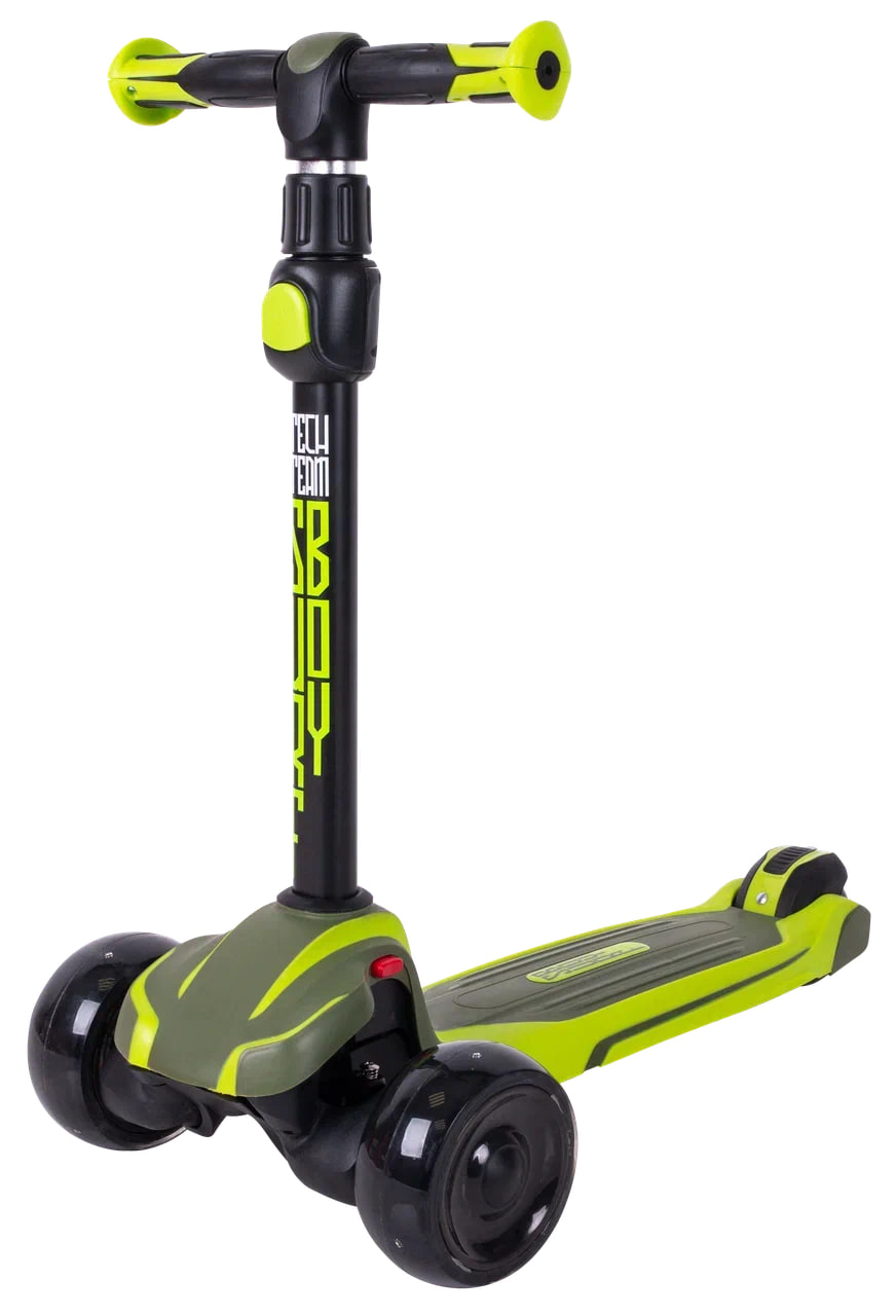Трёхколёсный самокат Tech Team Surf Boy - 2024 Green - купить с ...